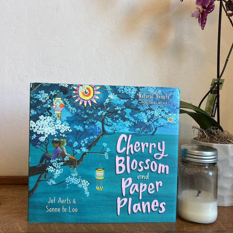 Cherry Blossom and Paper Planes by Jef Aerts