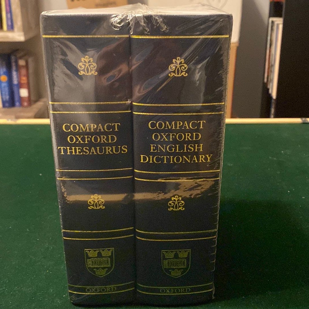 Compact Oxford English Dictionary and Compact Oxford Thesaurus by ...