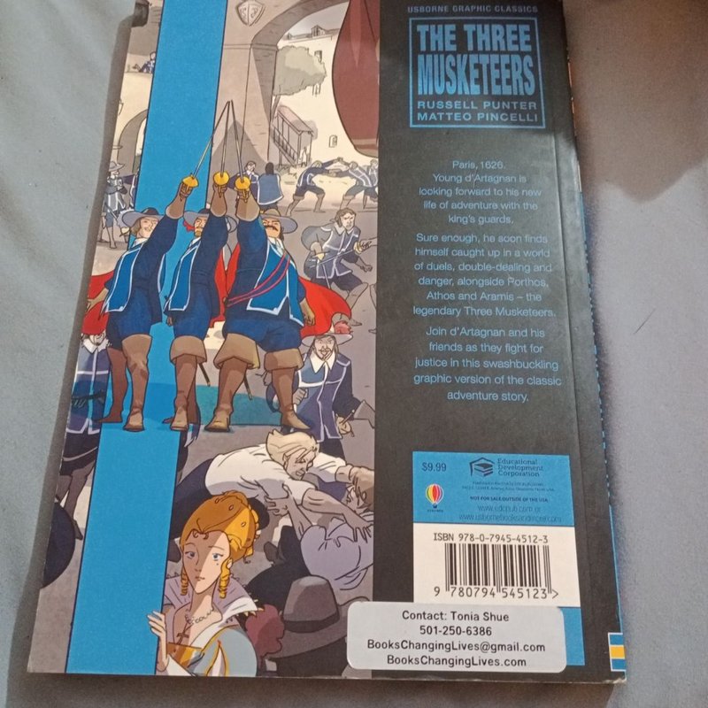 The Three Musketeers [Graphic Novel] by Russell Punter
