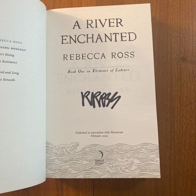 A River Enchanted by Rebecca Ross, Hardcover | Pangobooks