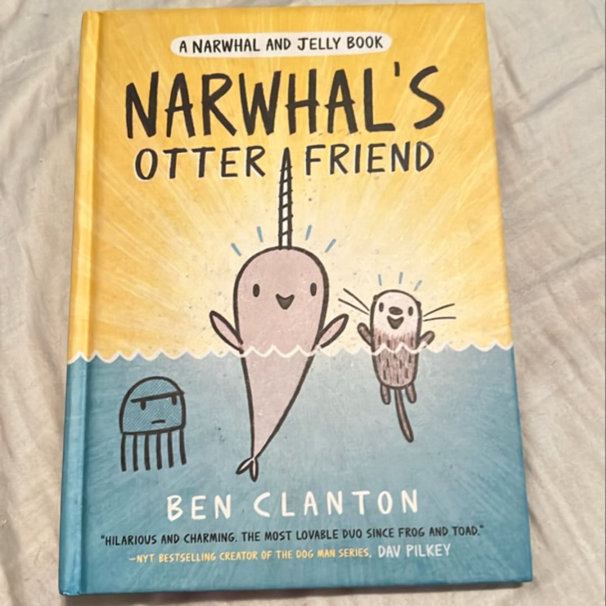Narwhal's Otter Friend (a Narwhal and Jelly Book #4) by Ben Clanton