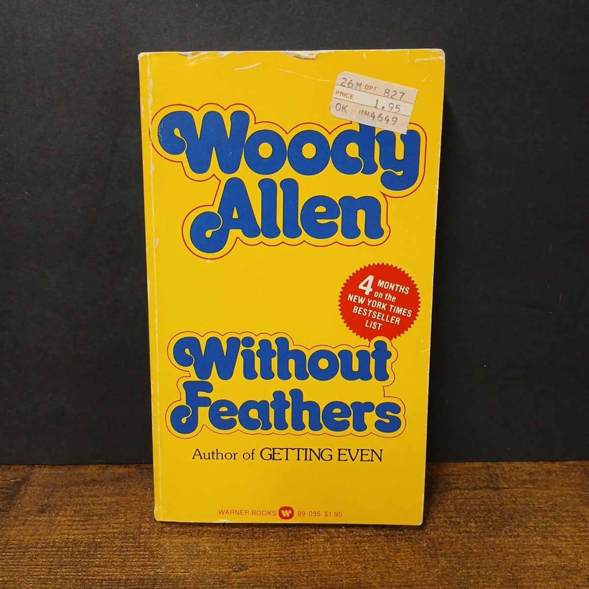 Without Feathers (Classic Humor Essays) Paperback by Woody Allen ...
