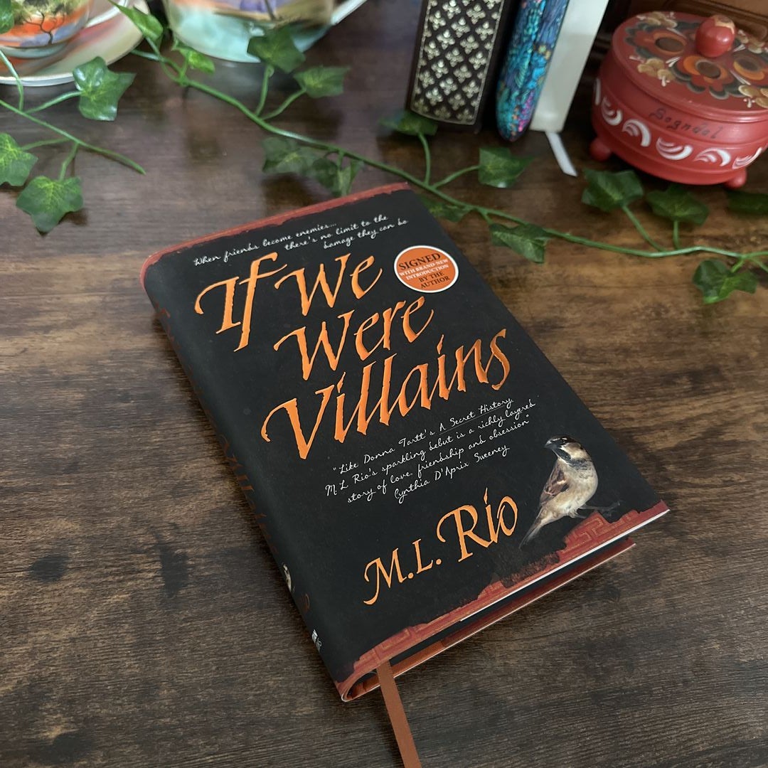If We Were Villains *OUT OF PRINT EDITION* by M. L. Rio, Hardcover | Pangobooks