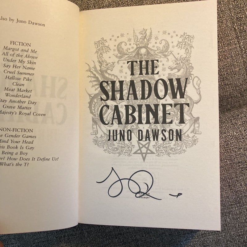 The Shadow Cabinet by Juno Dawson, Hardcover | Pangobooks