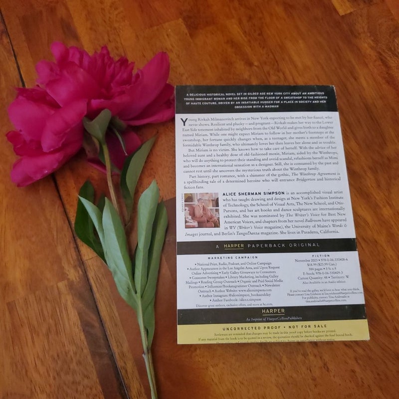 The Winthrop Agreement by Alice Sherman Simpson