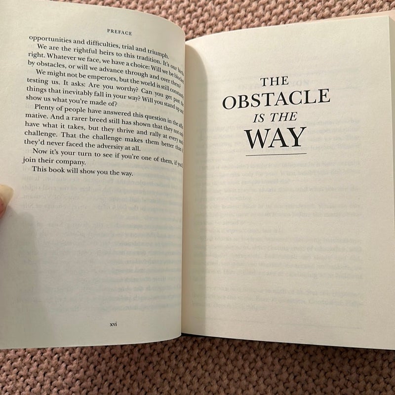 The Obstacle Is the Way by Ryan Holiday