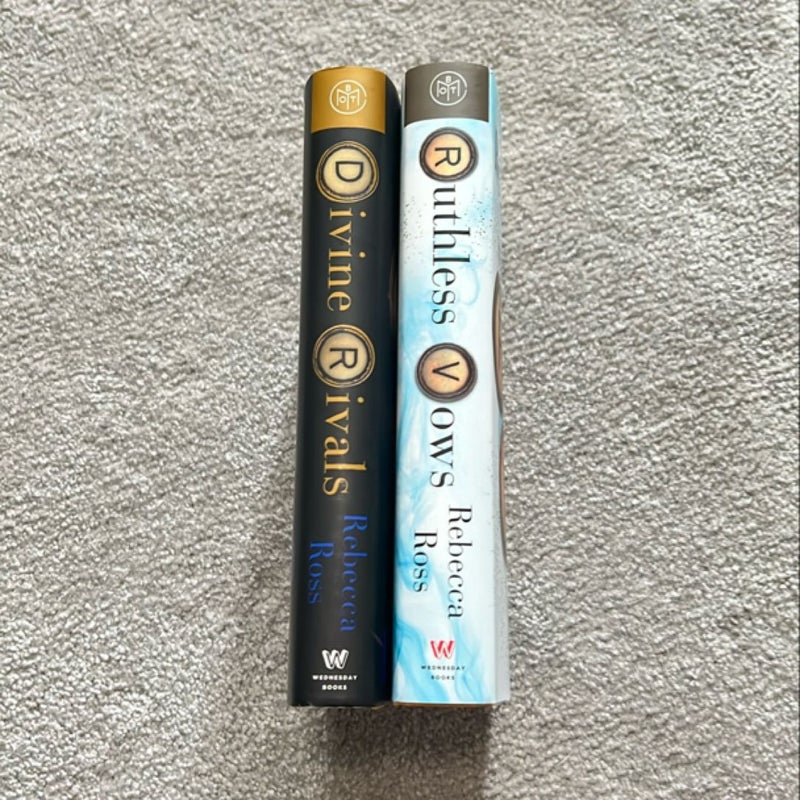 Divine Rivals and Ruthless Vows Bundle - BOTM by Rebecca Ross ...