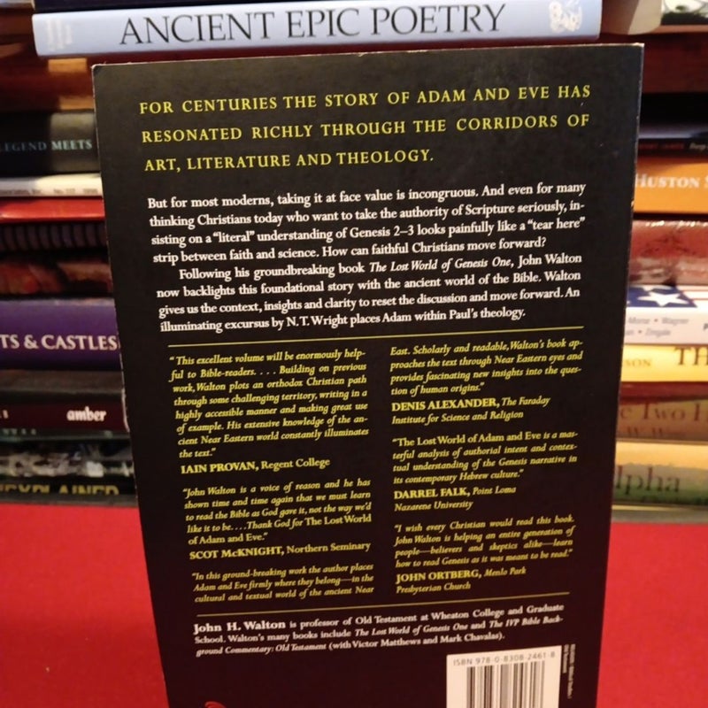 The Lost World of Adam and Eve by John H. Walton, N. T. Wright