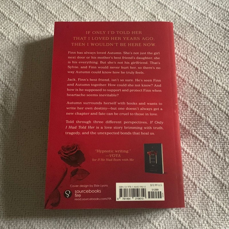 If Only I Had Told Her Barnes and Noble Exclusive Edition by Laura ...