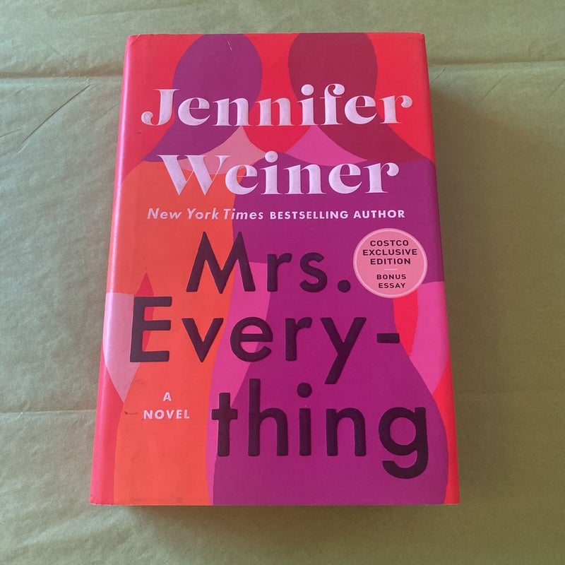 Mrs. Everything by Jennifer Weiner, Hardcover | Pangobooks