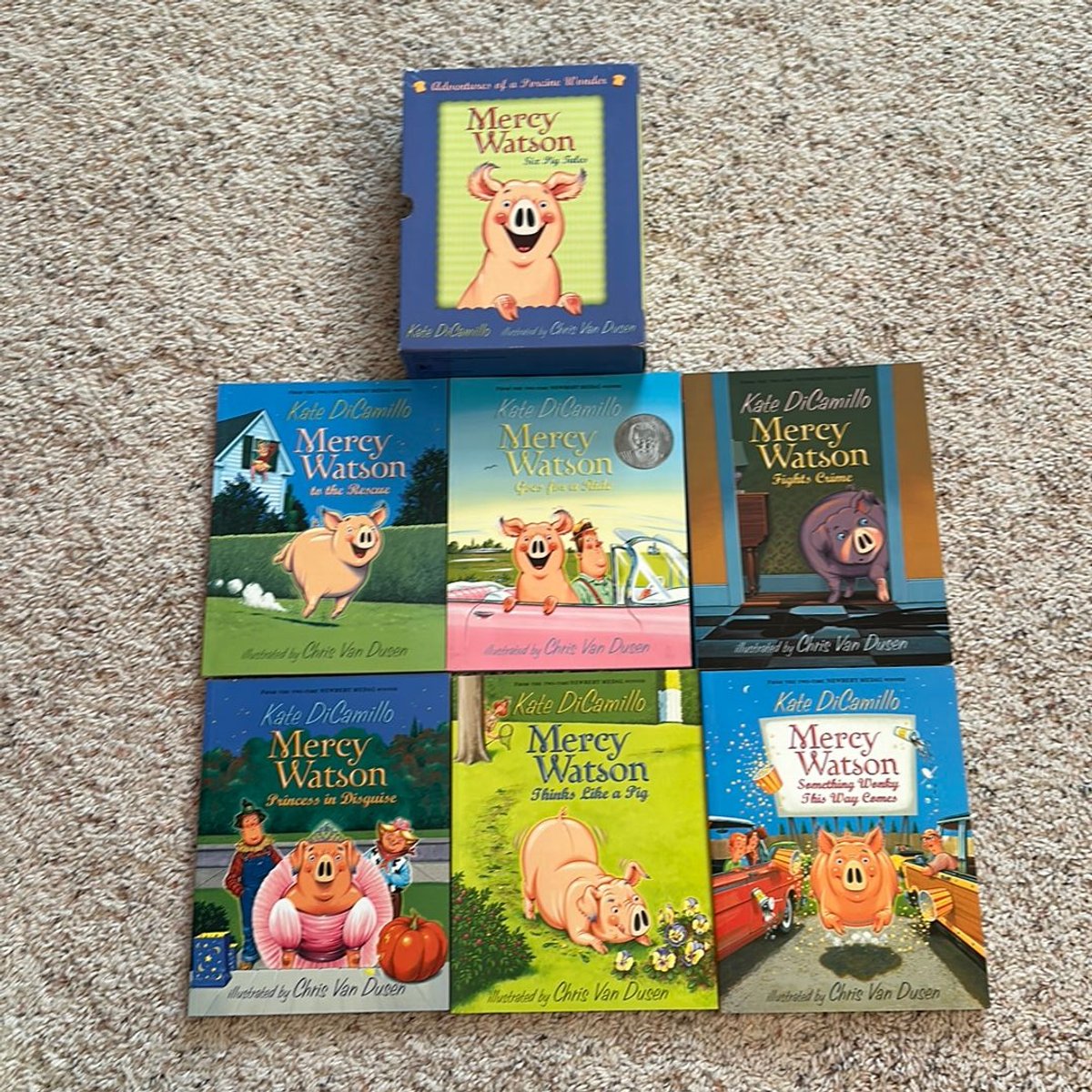 Mercy Watson Boxed Set: Adventures of a Porcine Wonder by Kate DiCamillo