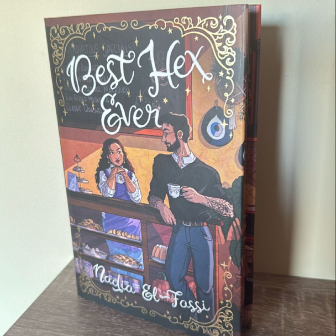 Best Hex Ever by Afterlight (Illumicrate) signed by author by Nadia El-Fassi, Hardcover | Pangobooks