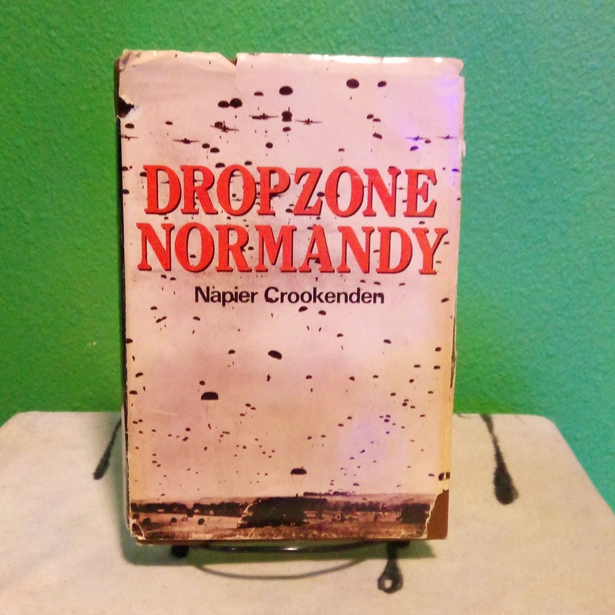 Dropzone Normandy - Vintage 1976 by Napier Crookenden, Hardcover ...