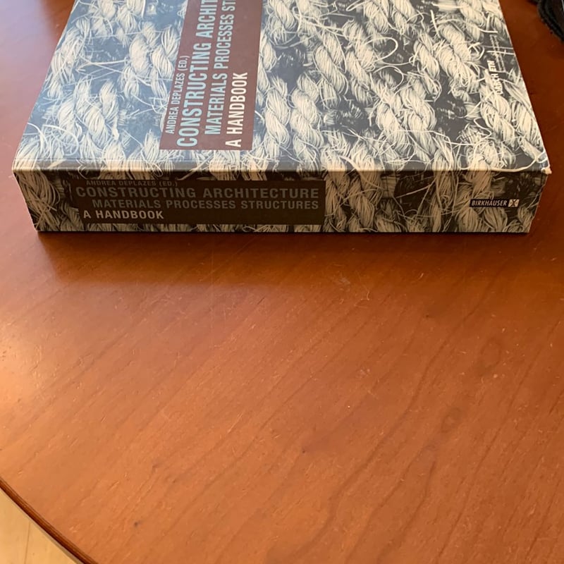 Constructing Architecture by Andrea Deplazes, Paperback | Pangobooks