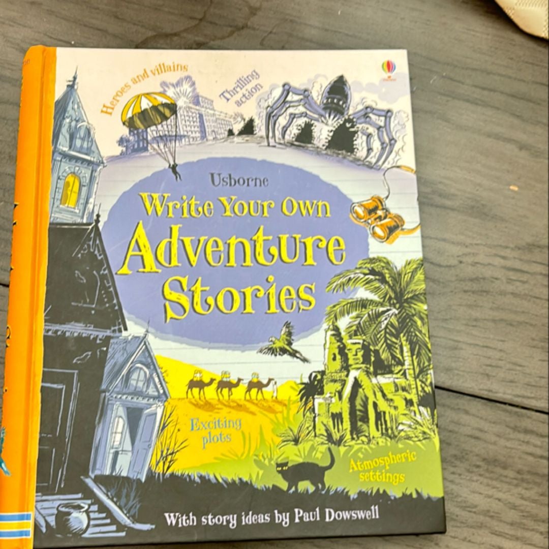 Usborne Write Your Own Adventure Stories by Paul Dowswell, Hardcover ...