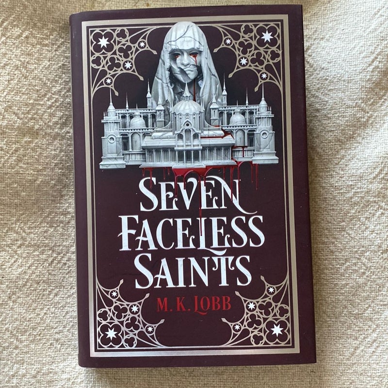 Seven Faceless Saints by M. K. Lobb, Hardcover | Pangobooks