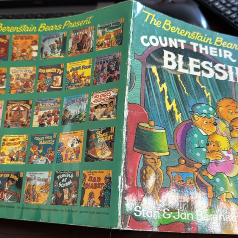 The Berenstain Bears Count Their Blessings by Stan Berenstain, Jan ...