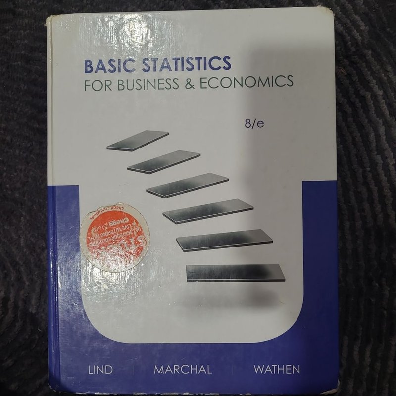 Basic Statistics for Business and Economics with Formula Card by ...