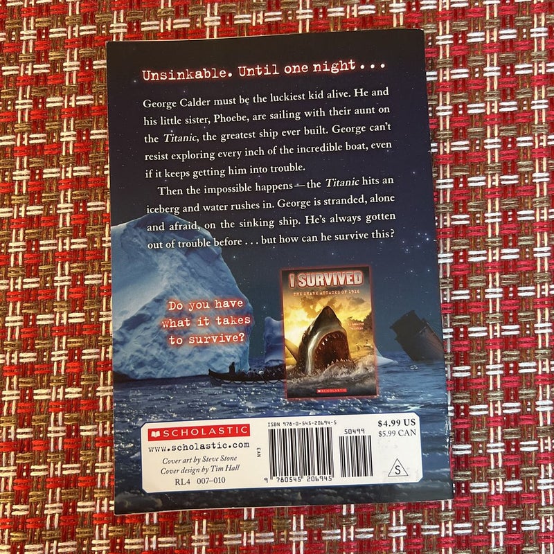 I Survived the Sinking of the Titanic 1912 by Lauren Tarshis