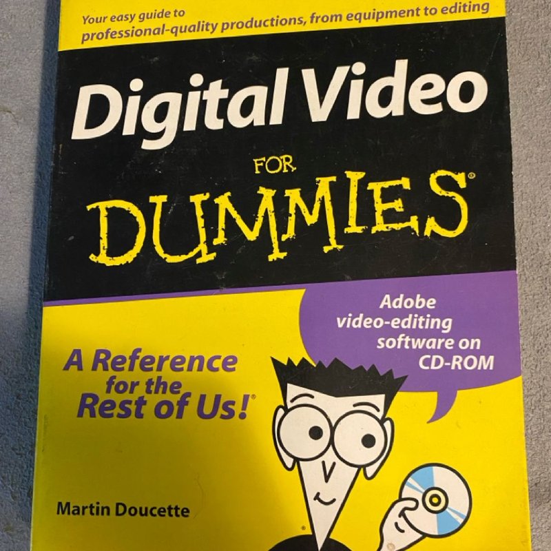 Digital Video for Dummies by Dummies Technical Press Staff, Paperback ...