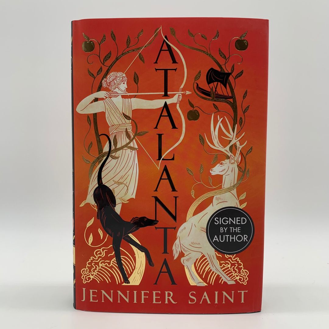 Atalanta Signed Hardcover Book by Jennifer Saint, Hardcover | Pangobooks