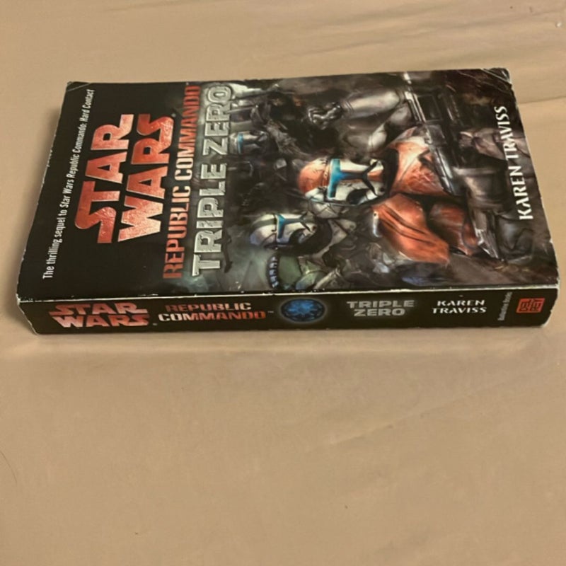 Triple Zero: Star Wars Legends (Republic Commando) by Karen Traviss