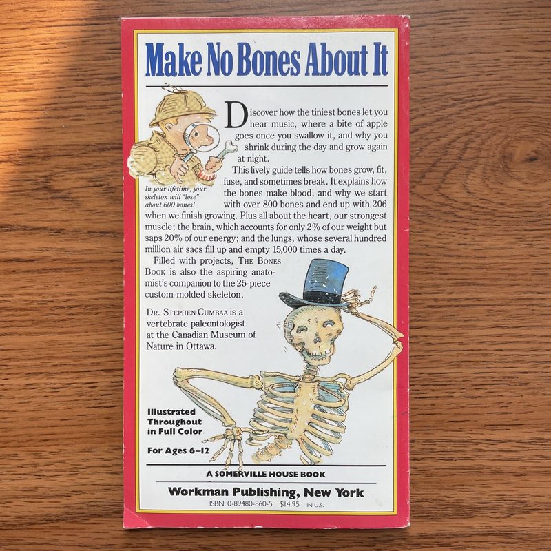 The Bones Book and Skeleton by Stephen Cumbaa, Paperback | Pango Books