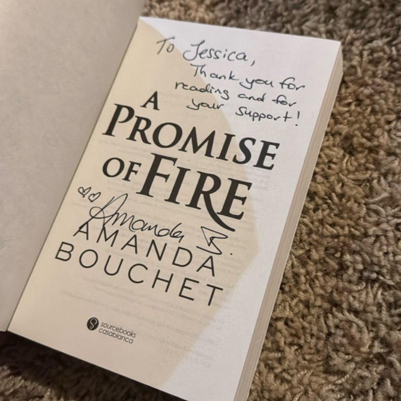 A Promise of Fire by Amanda Bouchet, Paperback | Pangobooks