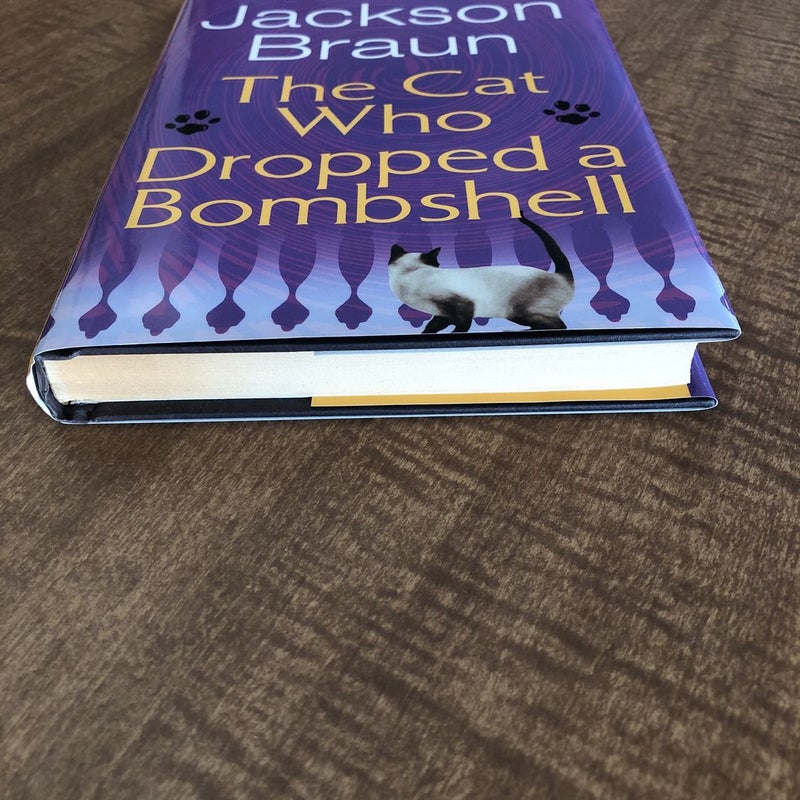 The Cat Who Dropped A Bombshell by Lilian Jackson Braun, Hardcover ...