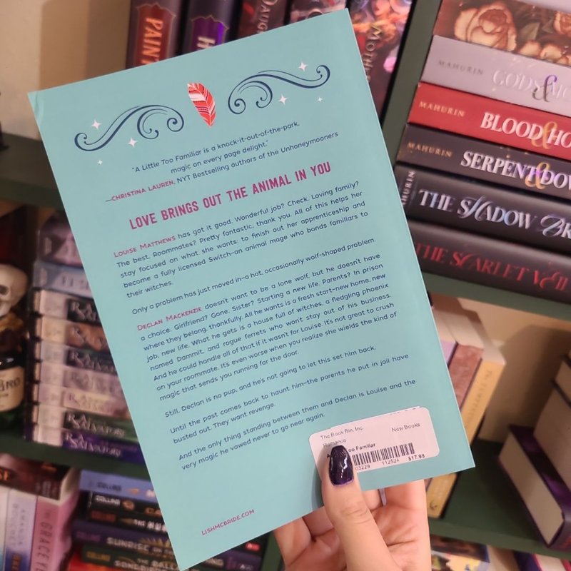 A Little Too Familiar by Lish McBride