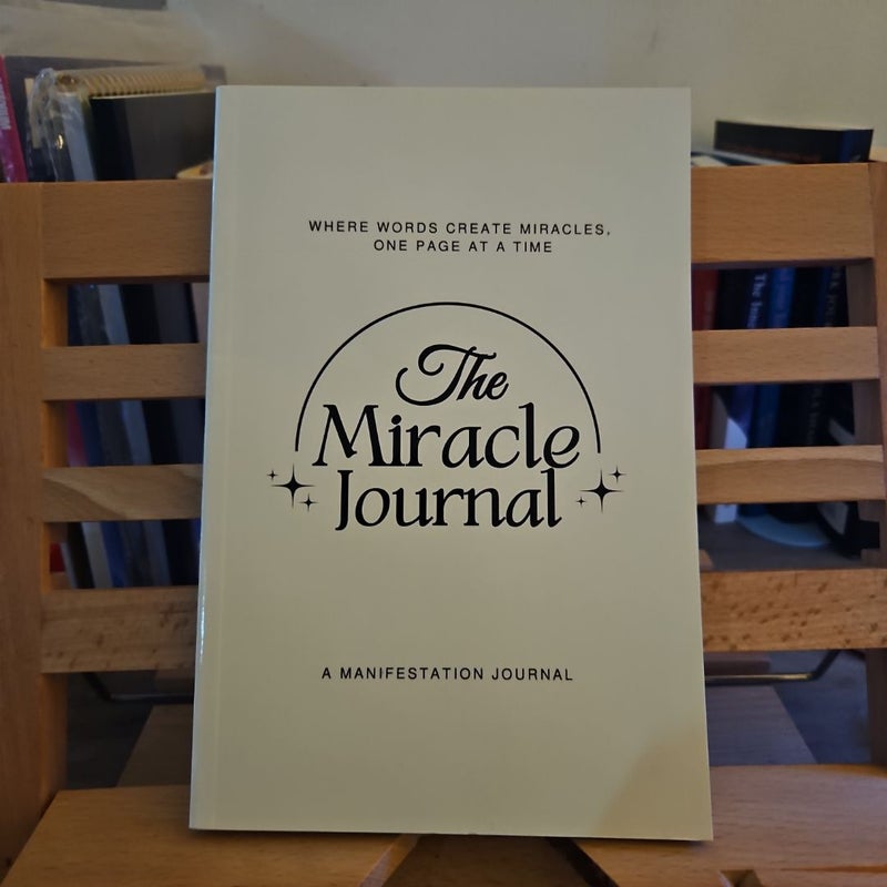 The Miracle Journal: Your Guided Manifestation & Gratitude Journal by ...