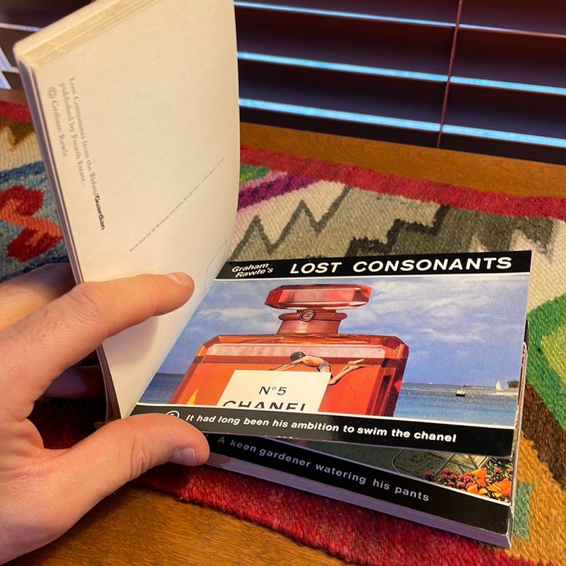 Lost Consonants by Graham Rawle, Paperback | Pangobooks