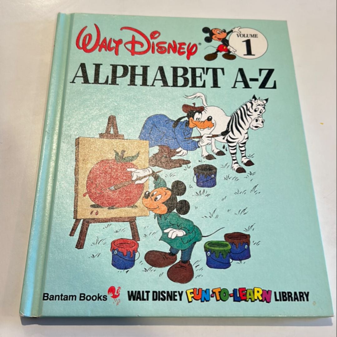 Walt Disney Alphabet A-Z by Walt Disney, Hardcover | Pangobooks