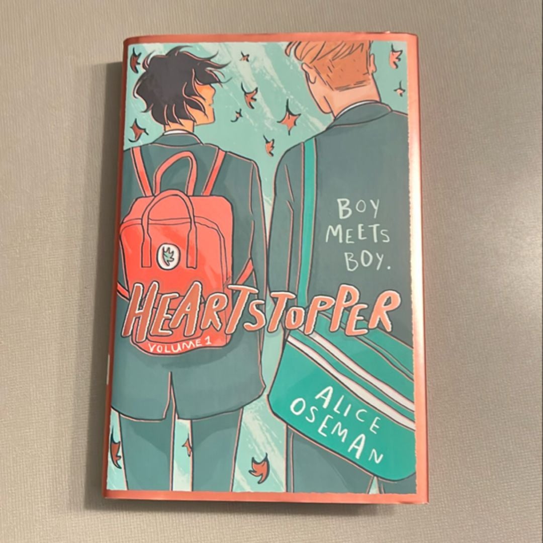 Heartstopper Volume 1 FairyLoot Edition by Alice Oseman, Hardcover ...