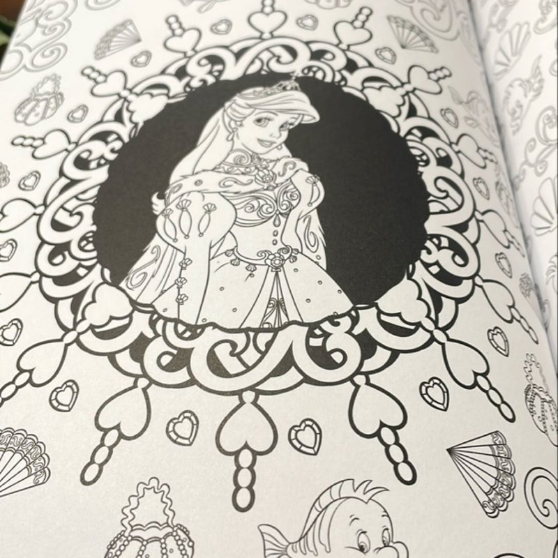 Art of Coloring Disney Princess by Disney Books