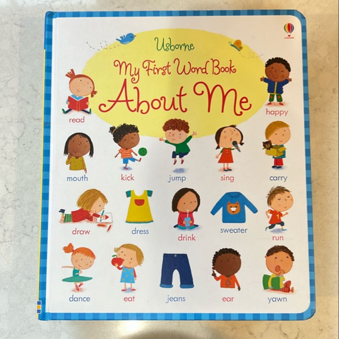 My First Word Book About Me by Caroline Young, Hardcover | Pangobooks