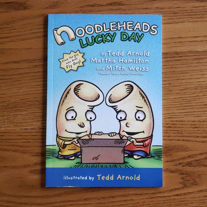Noodleheads Lucky Day by Tedd Arnold, Martha Hamilton, Mitch Weiss