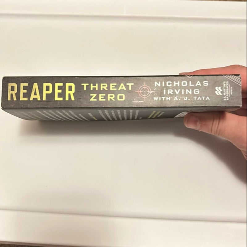 Reaper: Threat Zero by Nicholas Irving; A. J. Tata, Paperback | Pangobooks