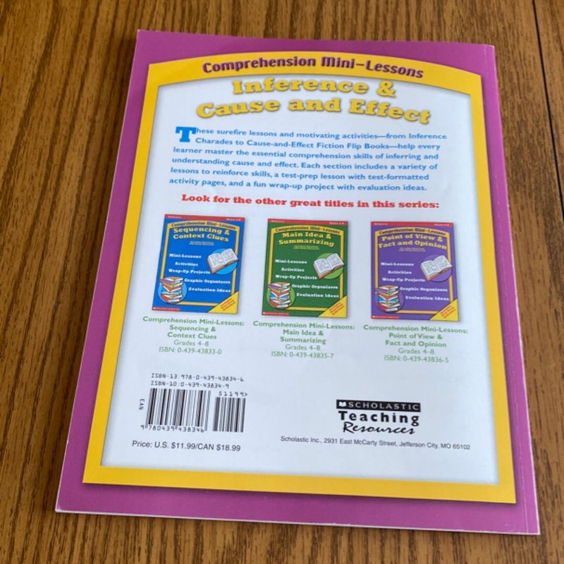 Inference and Cause and Effect by LeAnn Nickelsen, Sarah Glasscock