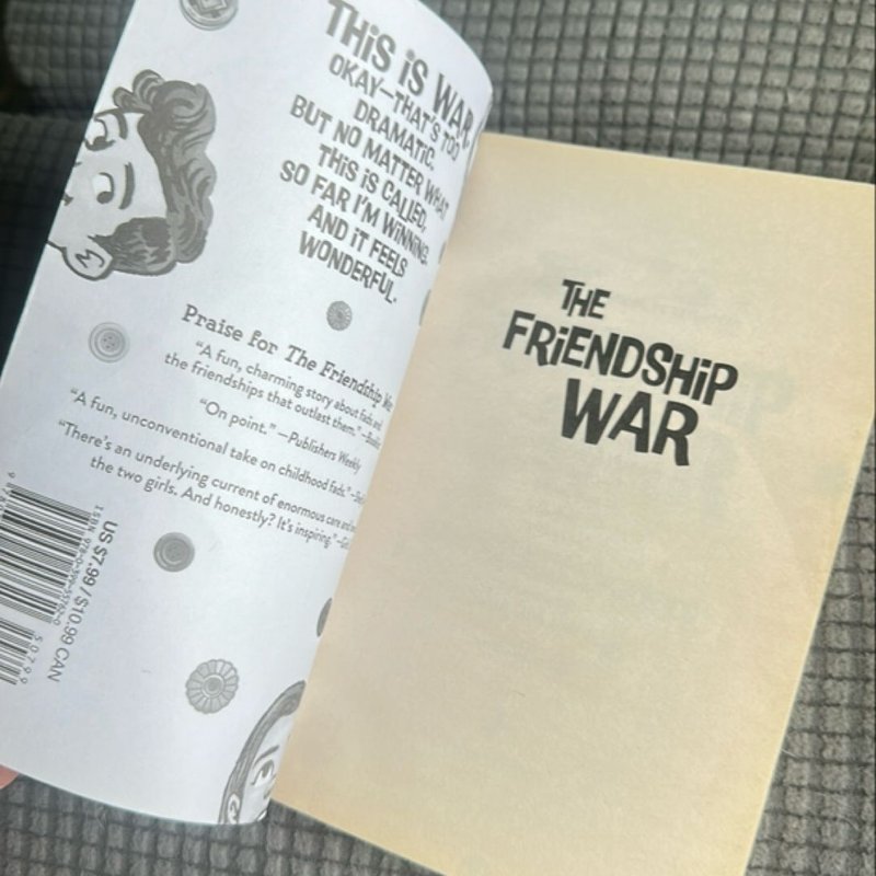 The Friendship War by Andrew Clements