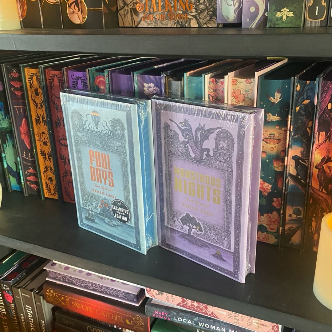 OwlCrate Foul Days & Monstrous Nights Duology by Genoveve Dimova ...