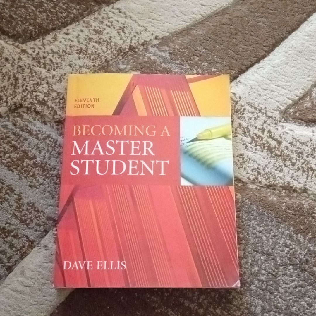 Becoming a Master Student by Dave Ellis