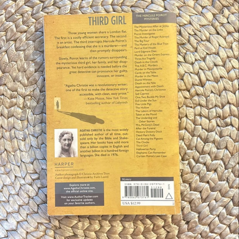 Third Girl by Agatha Christie