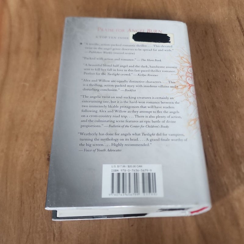 Angel Fire by L. A. Weatherly, Hardcover | Pangobooks