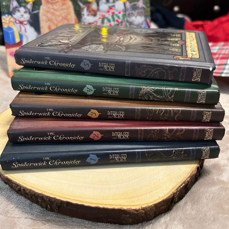 The Spiderwick Chronicles First Edition Hardcovers 1990 Volumes 1-5 by ...