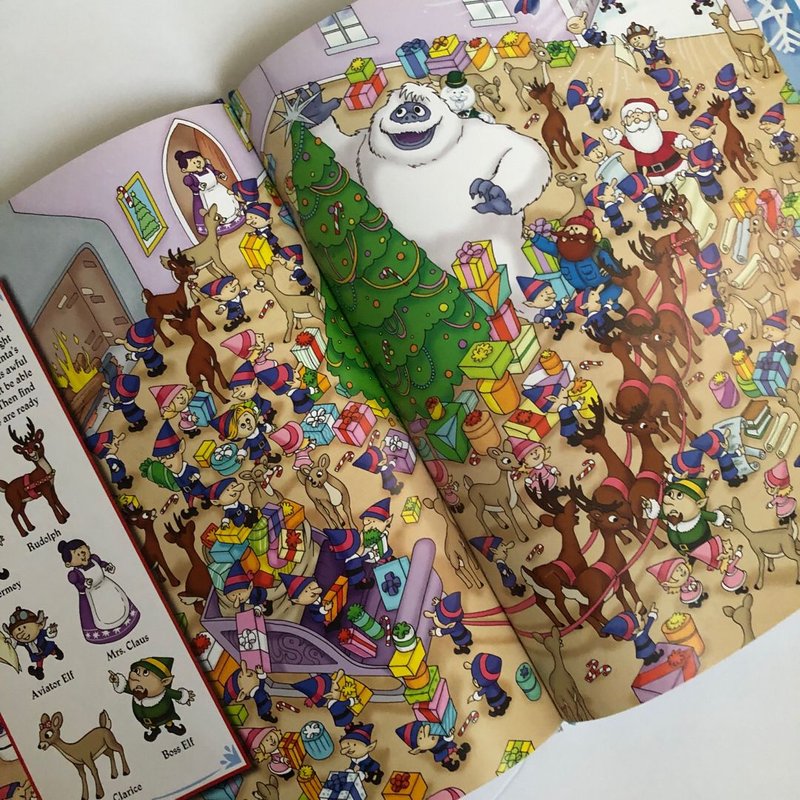 Rudolph the Red-Nosed Reindeer (Look and Find) by Publications ...