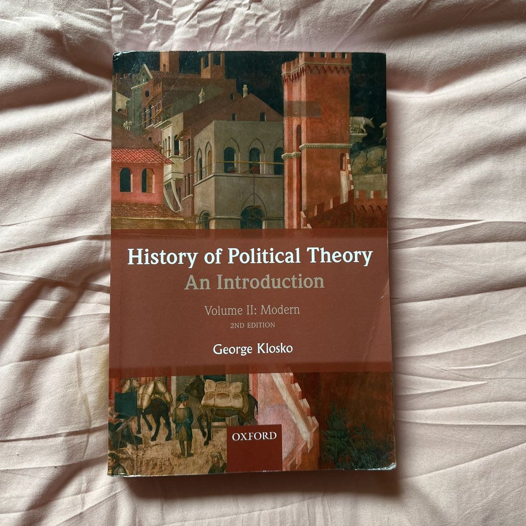 History of Political Theory: an Introduction