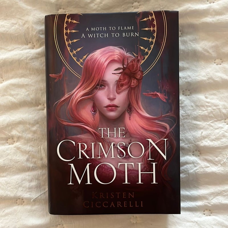 The Crimson Moth (Exclusive Fairyloot Edition) by Kristen Ciccarelli, Hardcover | Pangobooks