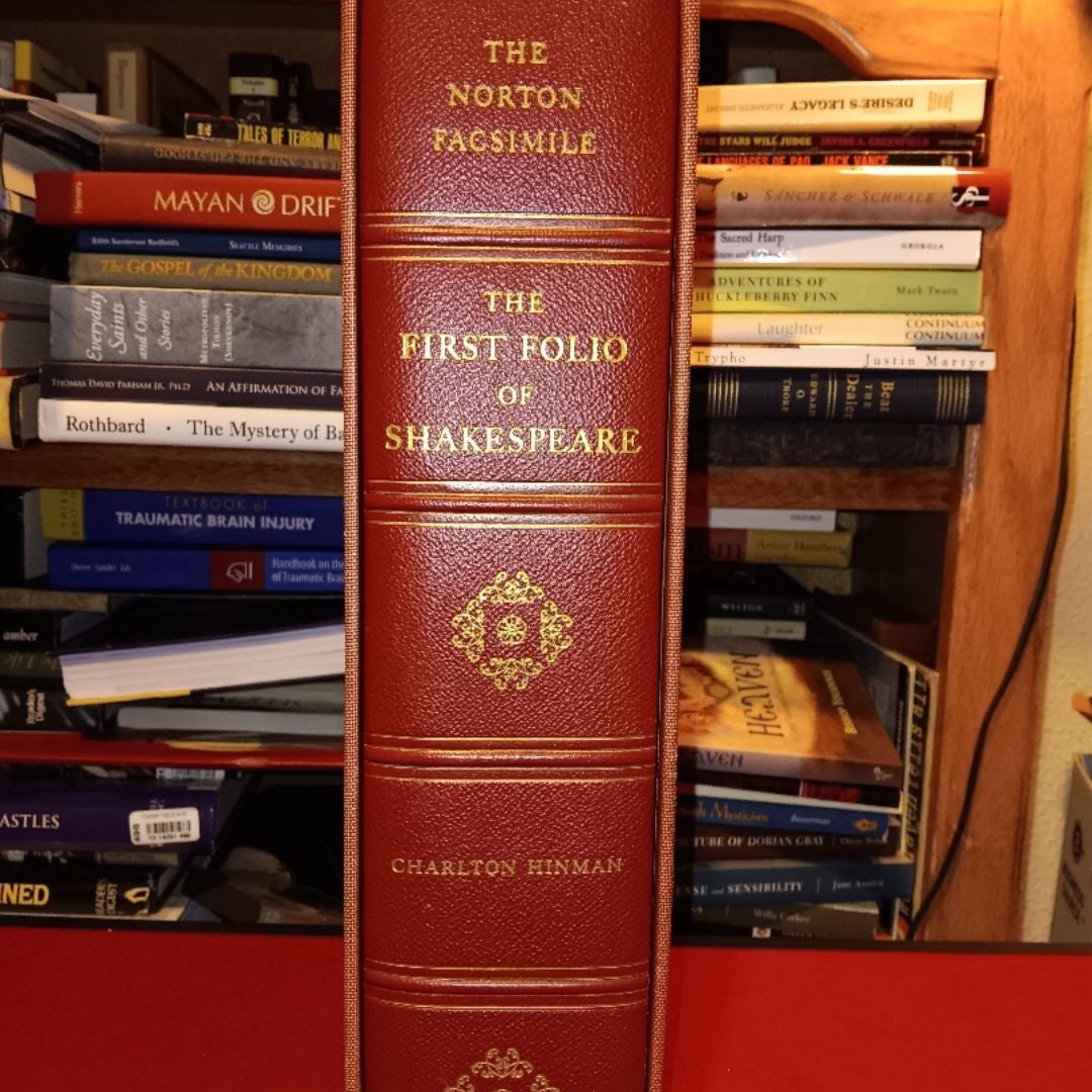 The Norton Facsimile:The First Folio of Shakespeare 1968 by NORTON ...