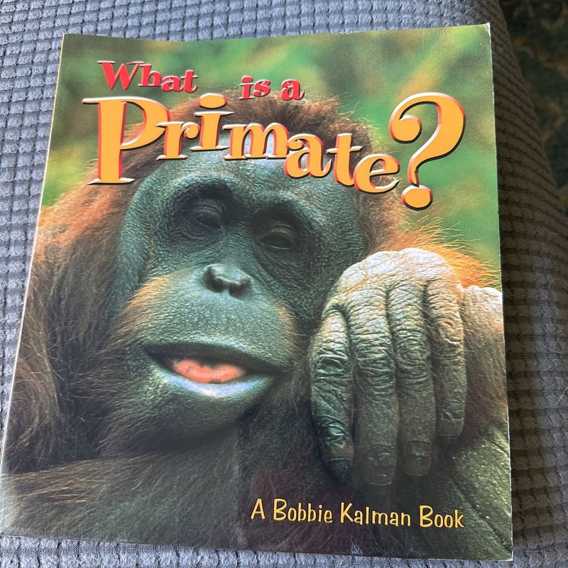 What Is a Primate? by Bobbie Kalman
